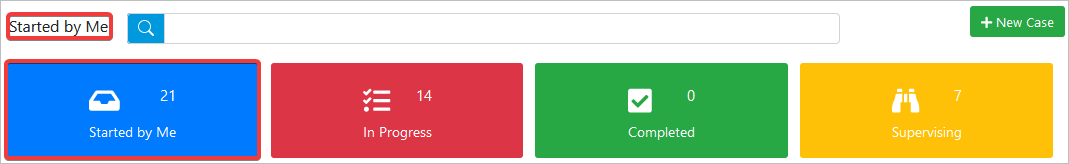 3.6 - Cases List | Documentation@ProcessMaker